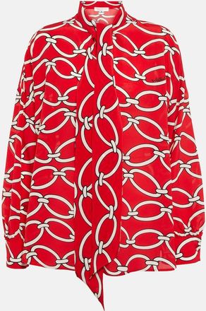 Valentino Bluse Chain 1967 aus Seide