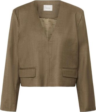 Gestuz Femme, Blouses et Chemises, Brun, Taille: 42 FR GZschany Blouse