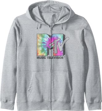 Giesswein Logo Classic Tie Dye Kapuzenjacke
