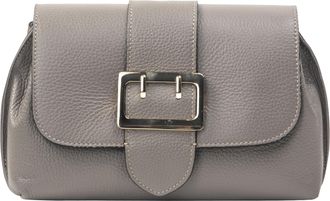 Felipa Umh&auml;ngetasche aus Leder Damen grau