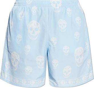 Alexander McQueen Herren, Bademode, Blau, SGr&ouml;&szlig;e