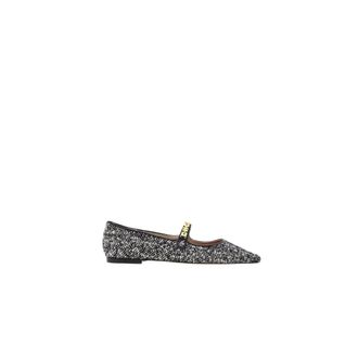 Carolina Herrera Tweed Ballerinas - - Shoes - Damen - Grau - 38 EU