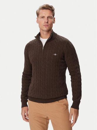 GANT Pullover 8050603 Braun Regular Fit