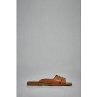 Ganni Butterfly Flat Sandal Crinkle Oleatex