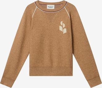 Isabel Marant Pull Loriby - Femme - Camel-gris Clair - Taille 34 - Marant &Eacute;toile