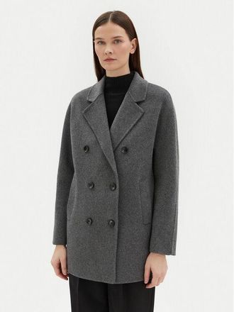 Motivi Wollmantel 0065W000087N Grau Regular Fit