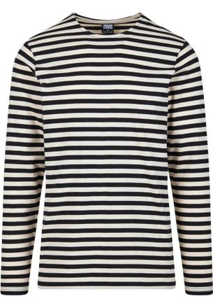 Urban Classics Langarmshirt Urban Classics Herren Regular Stripe LS (1-tlg)