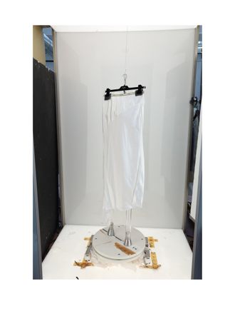 Celine Womens Viscose Skirt Optic White