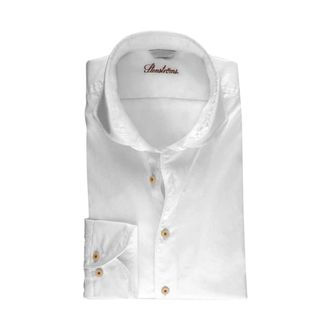 Stenstr&ouml;ms Langarm Freizeithemd - - Shirts - Herren - Wei&szlig; - 2XL