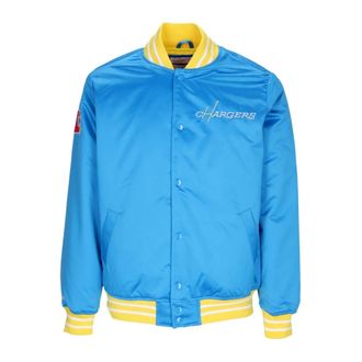 Mitchell & Ness Los Angeles Chargers Bomberjacke - - Jackets - Herren - Blau - XL