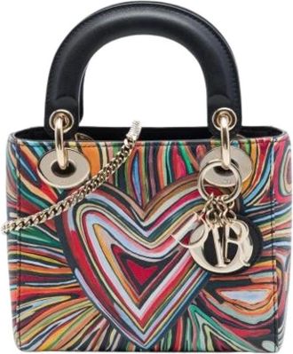 Dior Sac bandouli&egrave;re en cuir imprim&eacute; Pre-owned - Femme - Pre-owned - Multicolore - Taille: ONE Size