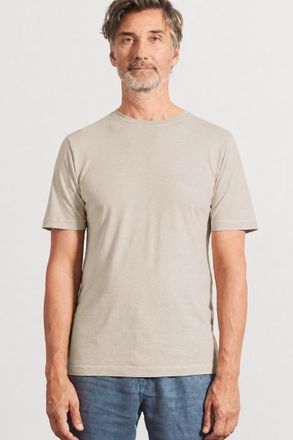 Hempage Hempage Herren vegan T-Shirt Slim Fit Thistle Beige