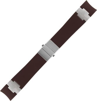 Generic Wasserdichtes Uhrenarmband für Silikon-Gummi-Armband, Sport-Handgelenkarmbänder, Ersatz-Zubehör