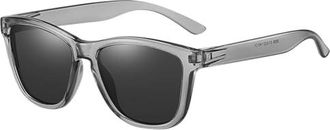 Generic Lunettes De Soleil Polaris&eacute;es For Hommes Et Femmes, Monture Carr&eacute;e Tendance.(Gray)