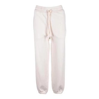 Jil Sander Baumwoll Freizeithose - - Trousers - Damen - Beige - L