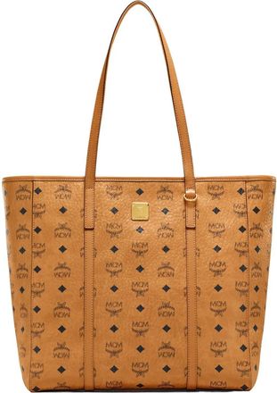 MCM Shopper - Mcm Toni Vi Shopper Med Co - Gr. unisize - in Cognacbraun - f&uuml;r Damen