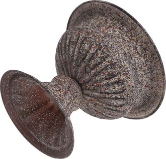 BESPORTBLE HOOTNEE Weihnachtliche Retro Vase aus Eisen Franz&ouml;sische Urnenform Dekorative Pflanzvase f&uuml;r Tischdeko Vintage Blumenst&auml;nder f&uuml;r K&uuml;nstliche und Trocke