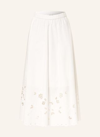 Max Mara Weekend Max Mara Rock Caravan Mit Lochspitze weiss