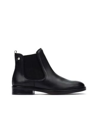 Pikolinos Bottines Plates en Cuir PUERTOLLANO pour Femme Color Black
