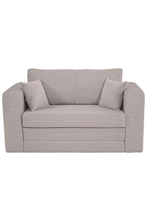 Xora Jugend-, Taupe, Textil, F&uuml;llung: Schaumstoffflocken,Schaumstoffflocken, 136x78x72 cm, Kinder- & Jugendzimmer, Kinderm&ouml;bel, Kindersitzm&ouml;bel & -tische, 