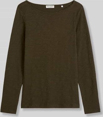 Marc O'Polo Regular Fit Langarmshirt aus reiner Baumwolle