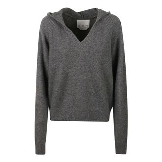 SA SU PHI Sweat &agrave; capuche - Femme - Pulls - Gris - Taille: 42 FR