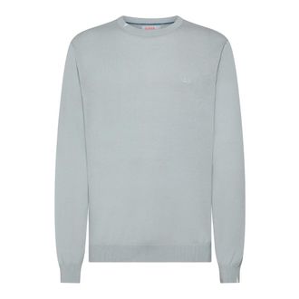 Sun 68 Basic Pullover Langarm - - Knitwear - Herren - Blau - S