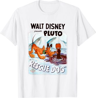 Disney Pluto Rescue Dog Salty the Seal Retro Vintage Classic T-Shirt