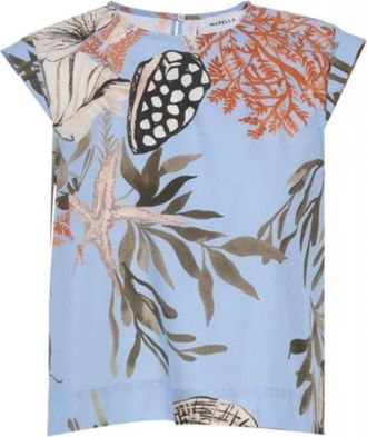 Marella Femme, Blouses et Chemises, Multicolore, Taille: 44 FR Marella - Hauts