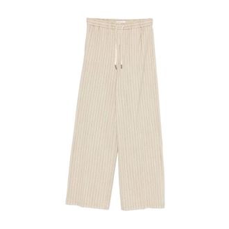 Circolo 1901 Hosen mit Kordelzug - - Trousers - Damen - Beige - XS
