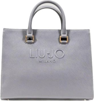 Liu Jo Femme, Sacs, Gris, Taille: ONE Size Sac &agrave; main avec bandouli&egrave;re et poches int&eacute;rieures