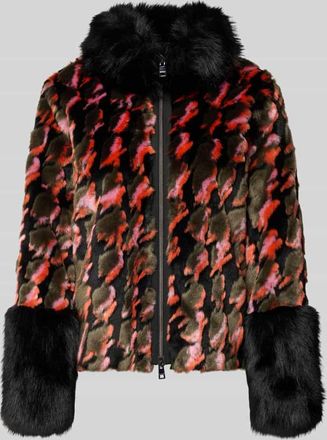 Marc Cain Regular Fit Webpelzjacke mit Zweiwege-Rei&szlig;verschluss Modell COLLECTIONS D