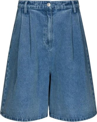 Neo Noir Femme, Shorts, Bleu, Taille: 38 FR Denim Shorts