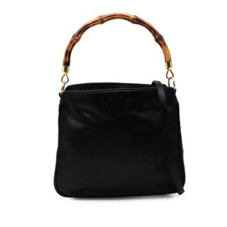 Gucci Sac &agrave; main en tissu vintage Pre-owned - Femme - Pre-owned - Noir - Taille: ONE Size