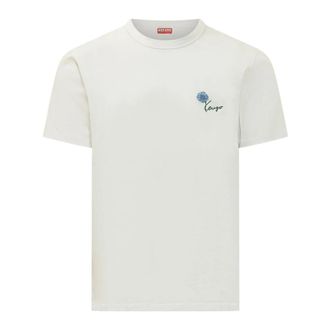 Kenzo Tulip Slim T-Shirt - - Tops - Herren - Wei&szlig; - L