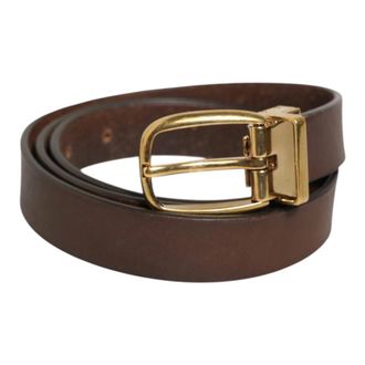 Dolce & Gabbana Homme, Accessoires, Brun, Taille: 95 CM Dress Belt