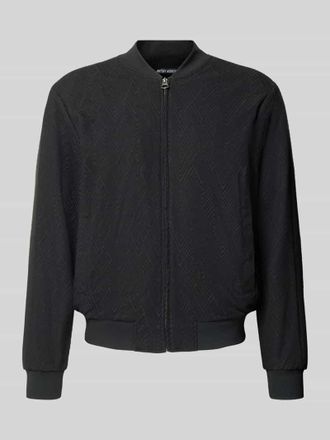 Antony Morato Sweatjacke mit Stehkragen und Rei&szlig;verschluss
