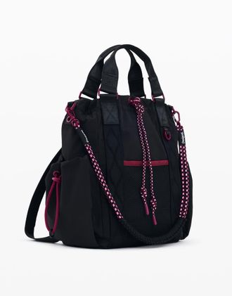 Desigual Sac &agrave; dos de taille moyenne - Noir
