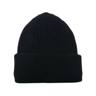 Roberto Collina Bonnet en laine m&eacute;rinos - Homme - Accessoires - Bleu - Taille: ONE Size