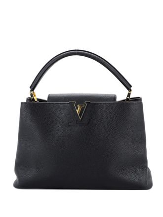 Louis Vuitton Capucines Bag Leather GM satchel - Noir