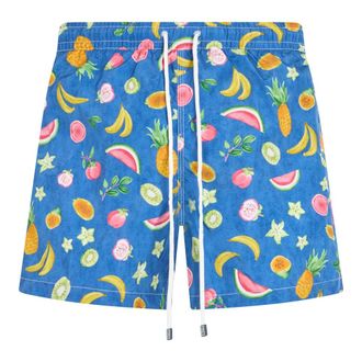 Fedeli Homme, Maillots de bain, Bleu, Taille: S Madeira Swim Trunk