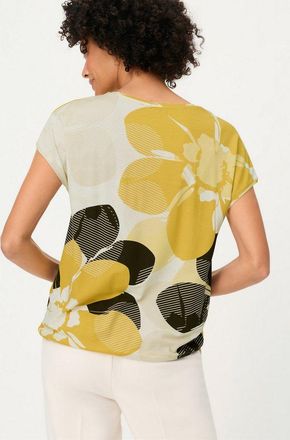 Olsen T-Shirt Shirt mit Panneaux-Print