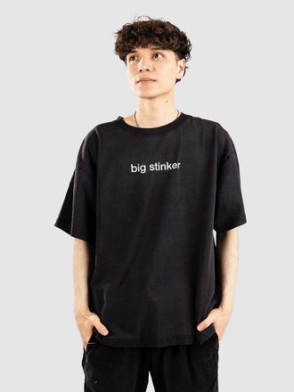 A.Lab Brainrot Big Stinker Boxy T-Shirt vintage black
