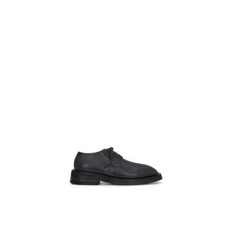 Mars&egrave;ll Homme, Chaussures, Bleu, Taille: 44 EU Derby en Cuir Bleu Fonc&eacute;