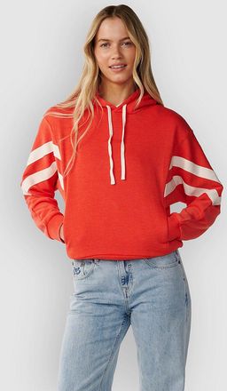 Rip Curl Surf Revival Relaxed Hoodie red