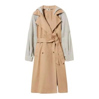 Twinset Femme, Manteaux, Beige, Taille: 42 FR Trench-coat Milano