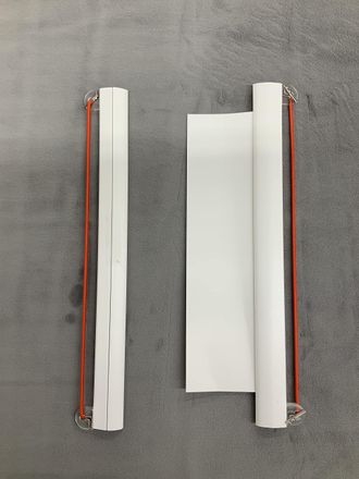 Generic Red E Edge Snapper Klemmen-Set, 40,6 cm, Weiß