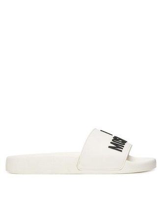 Love Moschino Pantoletten JA28052G0OI14100 Wei&szlig;