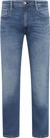 Replay Jeans Anbass in dezenter Used-Optik, Slim Fit in