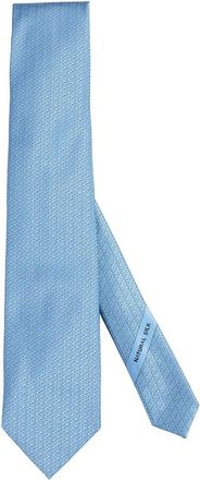 Ermenegildo Zegna Homme, Accessoires, Bleu, Taille: ONE Size Cravate Monogramme
